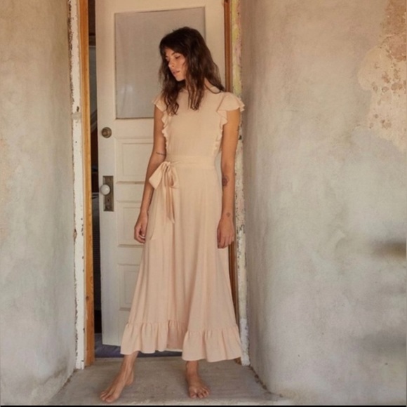Christy Dawn | Dresses | Christy Dawn Quinn Maxi Dress In Rust Xs ...
